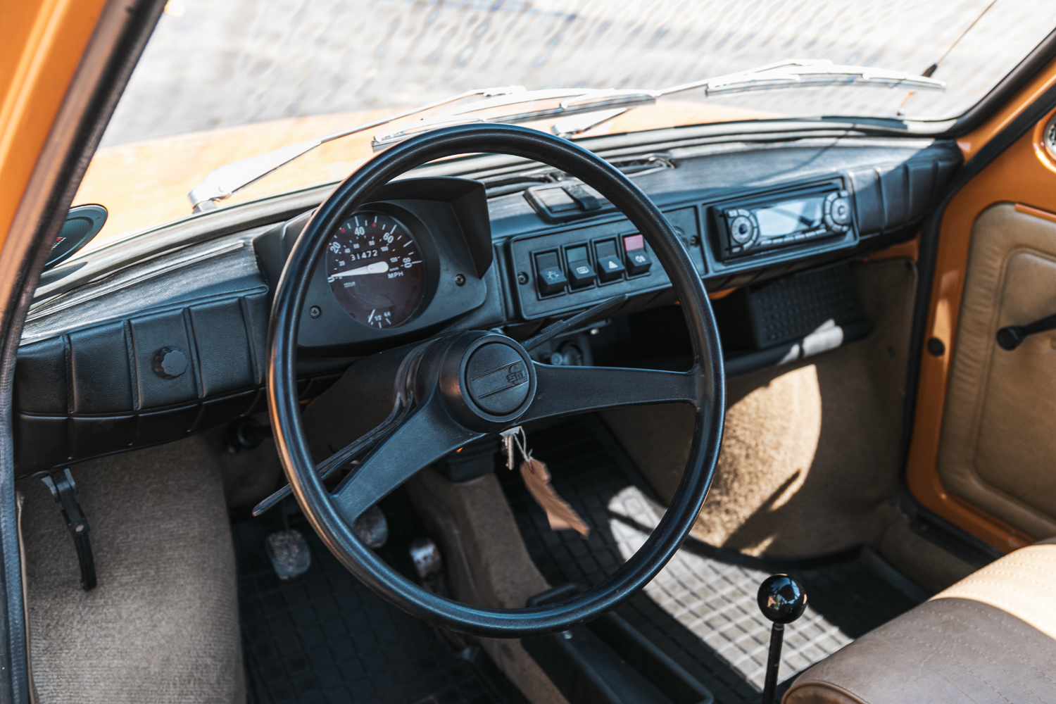 1977 Polski Fiat Interior