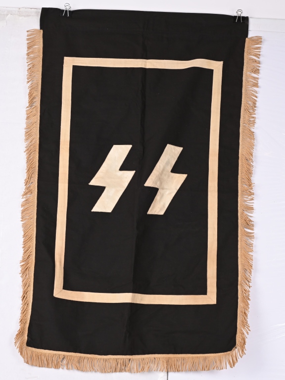 WWII NAZI GERMAN WAFFEN SS PODIUM BANNER WW2 | Proxibid