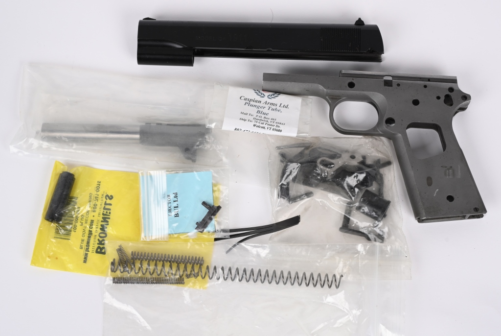 CASPIAN ARMS 1911 FRAME AND PARTS KIT | Proxibid