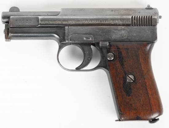 MAUSER MODEL 1910 SEMI AUTO PISTOL | Guns & Military Artifacts Handguns ...