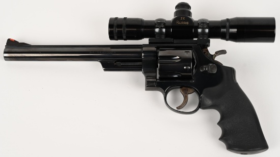 SMITH & WESSON MODEL 57 TARGET REVOLVER W/ SCOPE | Guns & Military ...
