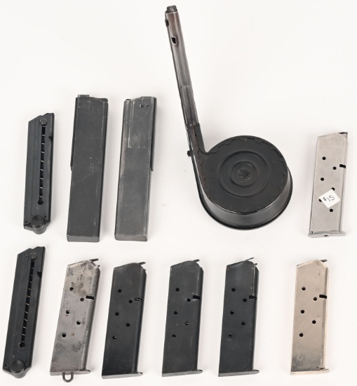 LOT OF LUGER SNAIL DRUM MAG AND MORE | Guns & Military Artifacts Gun ...