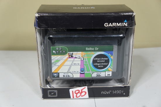 Garmin nuvi 1490t Satalite Navagation | Online Auctions | Proxibid