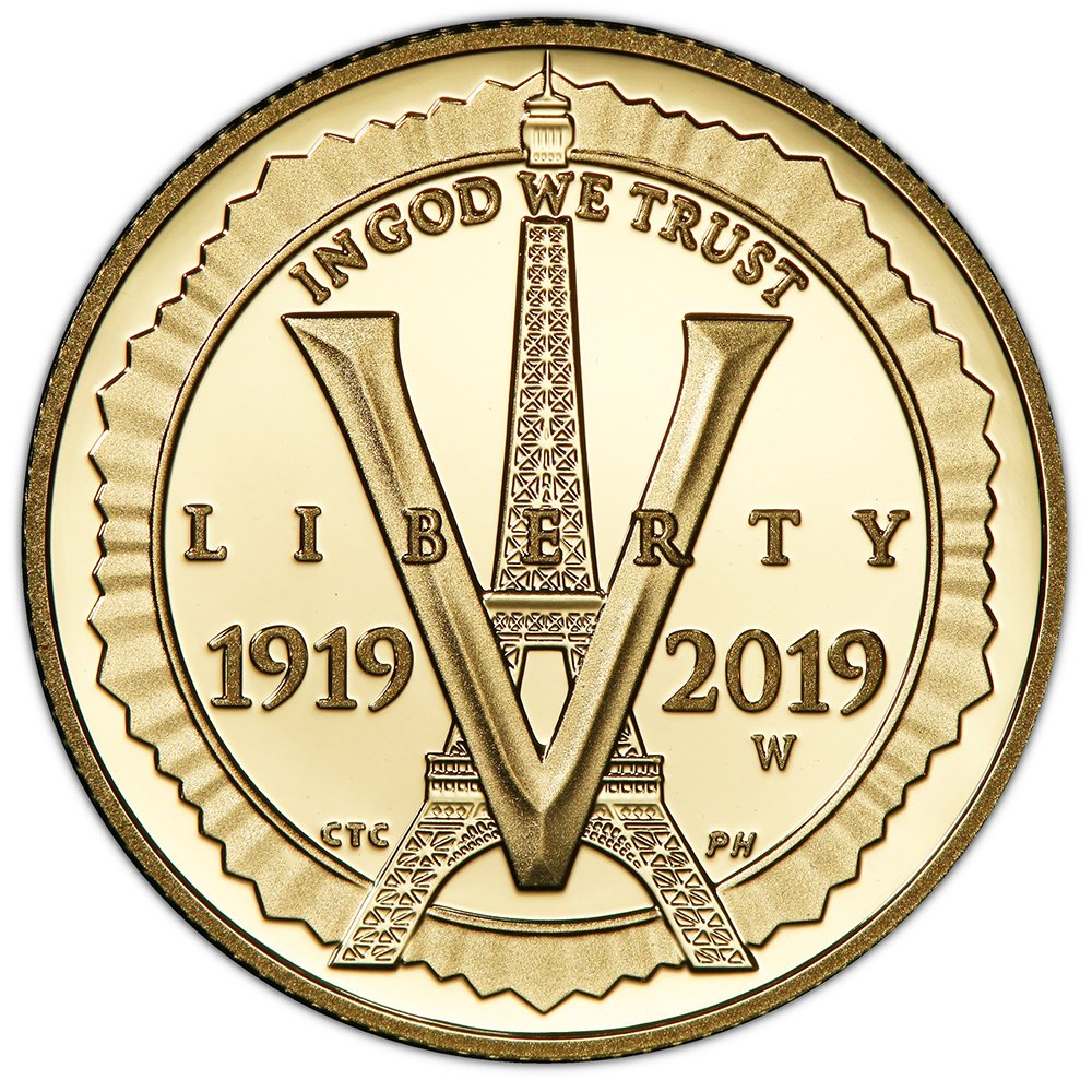 Gold $5 Commemorative 2019-W American Legion | Proxibid