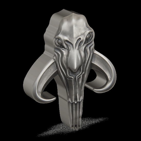 The Mandalorian(TM) - Mythosaur(TM) 5oz Silver Shaped Coin | Coins ...