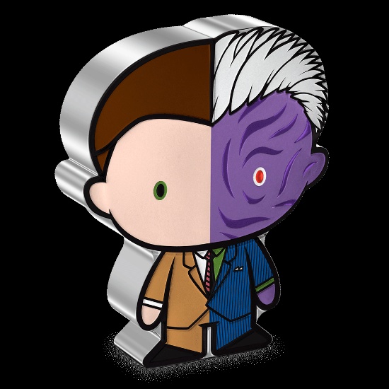 DC Comics - TWO-FACE(TM) 1oz Silver Chibi(R) Coin | Coins & Currency ...