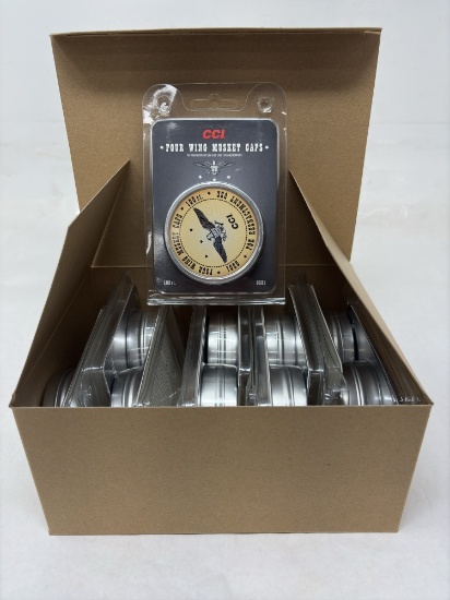 1000 CCI/Speer Four Wing Musket Caps/Primers-Box of 10-100 Primer Caps ...