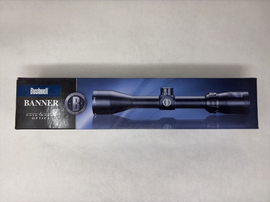 New Bushnell Banner Dusk & Dawn Optics Rifle Scope-3-9x40mm-Multi-X ...