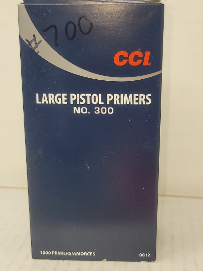 700 count CCI Large Pistol Primers no.300 | Guns & Military Artifacts ...
