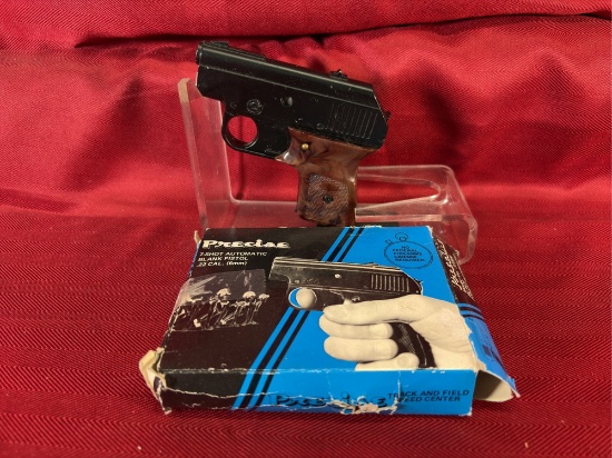 Precise 7-Shot Auto Blank 22 Cal Pistol w/Box | Guns & Military ...