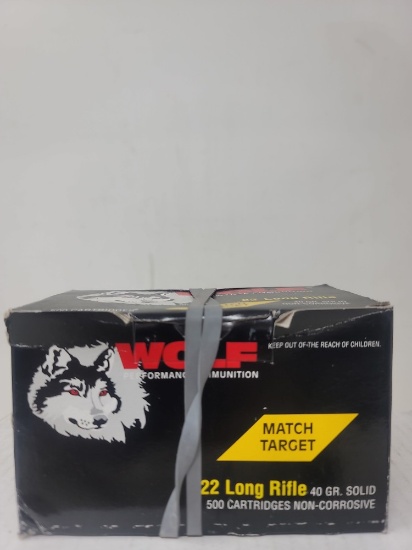 500 Rnd brick Wolf 22lr Match Target | Guns & Military Artifacts Ammo ...