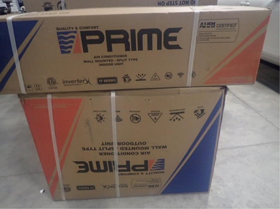 Prime Mini Split HVAC Unit - 24K 220 Volt | Online Auctions | Proxibid