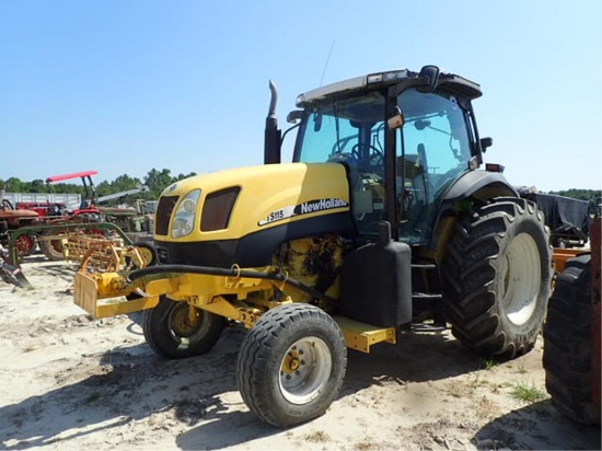 New Holland TS115A Tractor w/ Flail Mower | Farm Equipment & Machinery ...