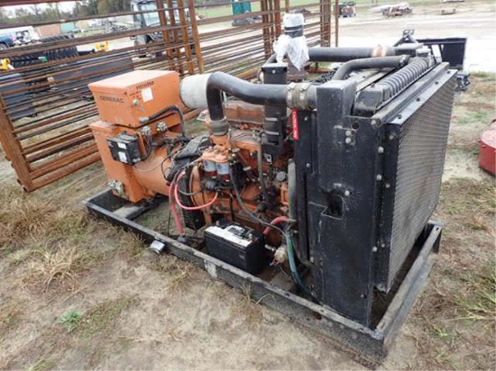 Generac GTS Stand-By Generator w/ Transfer Switch | Online Auctions ...