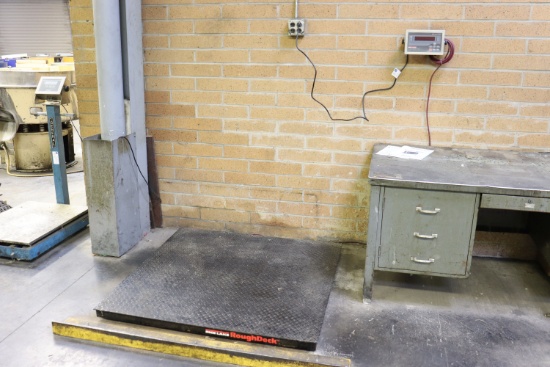 Rice Lake Rough Deck platform scale | Online Auctions | Proxibid