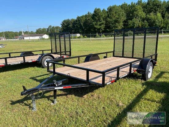 2023 6'x12' CLAY TRAILER VIN-55JBU1211PT000626 | Heavy Construction ...