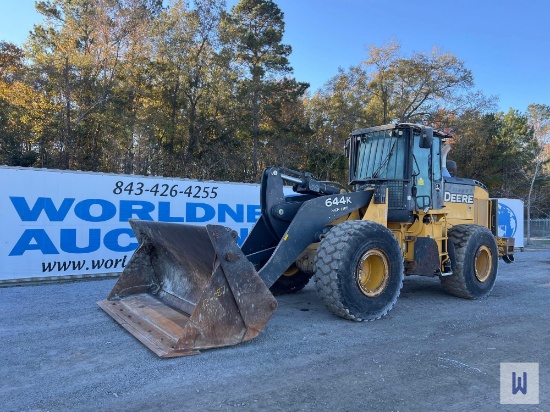 2016 JOHN DEERE 644K WHEEL LOADER, SN-1DW644KHTFF672708 | Heavy ...