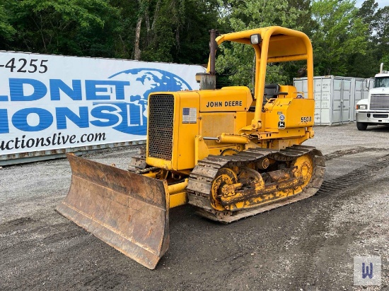 JOHN DEERE 550B CRAWLER DOZER, SN-T0550BC7SS911 | Heavy Construction ...