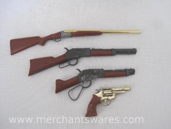 Marx Miniature Replica Cap Guns includes Lever-Action Saddle Rifle ...