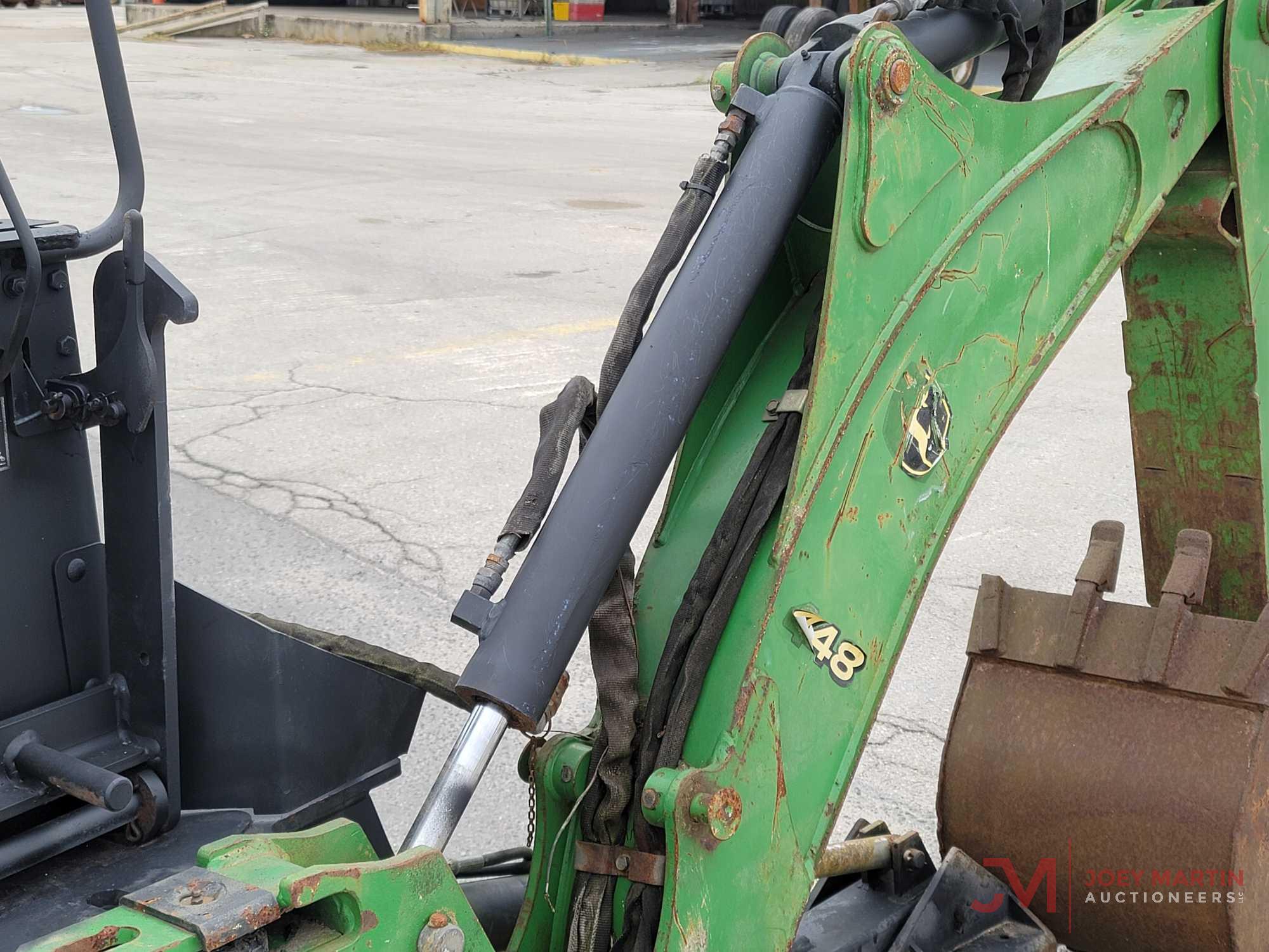 John Deere 448 Backhoe Attachment JOHN DEERE 448 BACKHOE ATTACHMENT