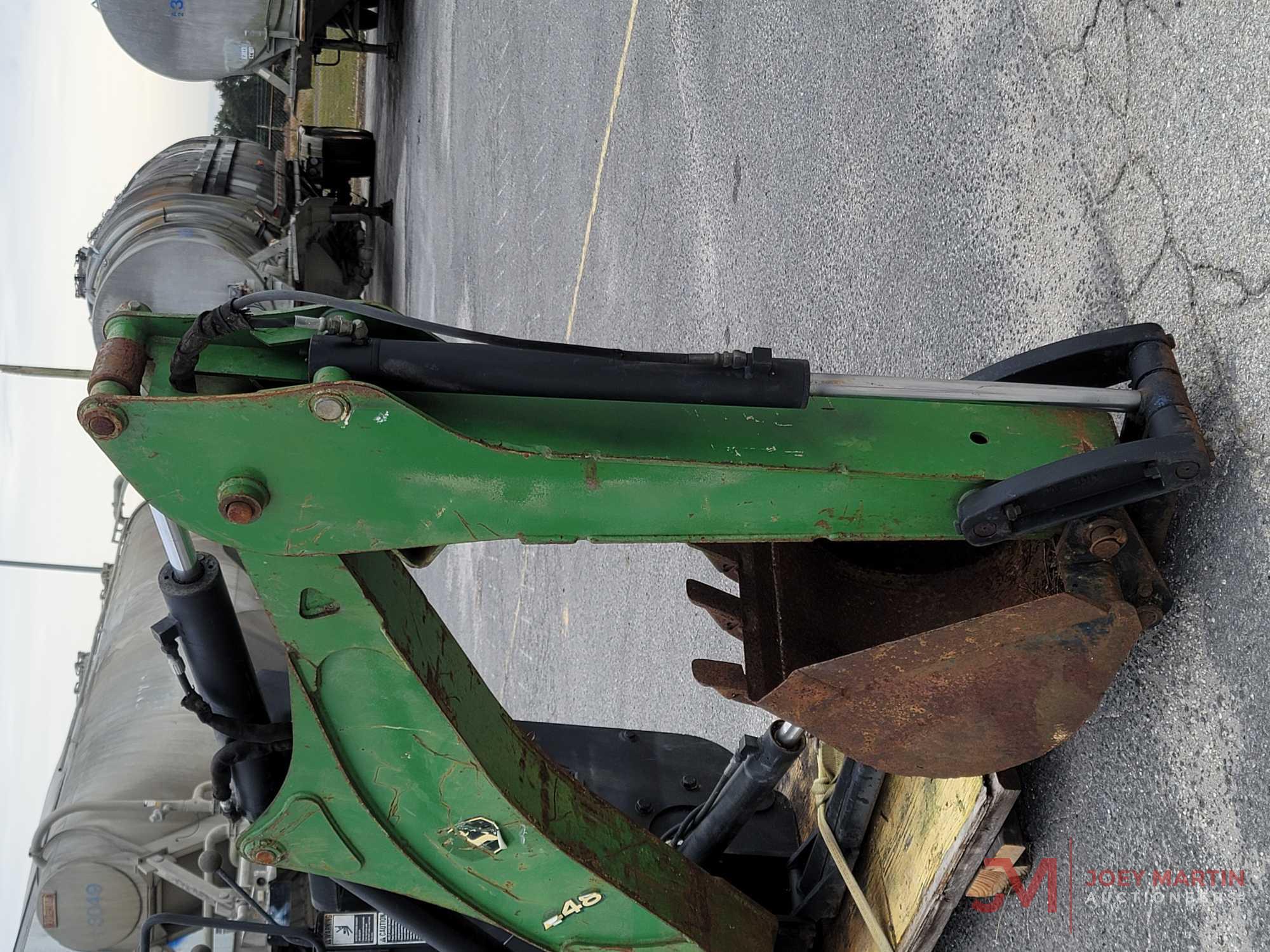 John Deere 448 Backhoe Attachment JOHN DEERE 448 BACKHOE ATTACHMENT