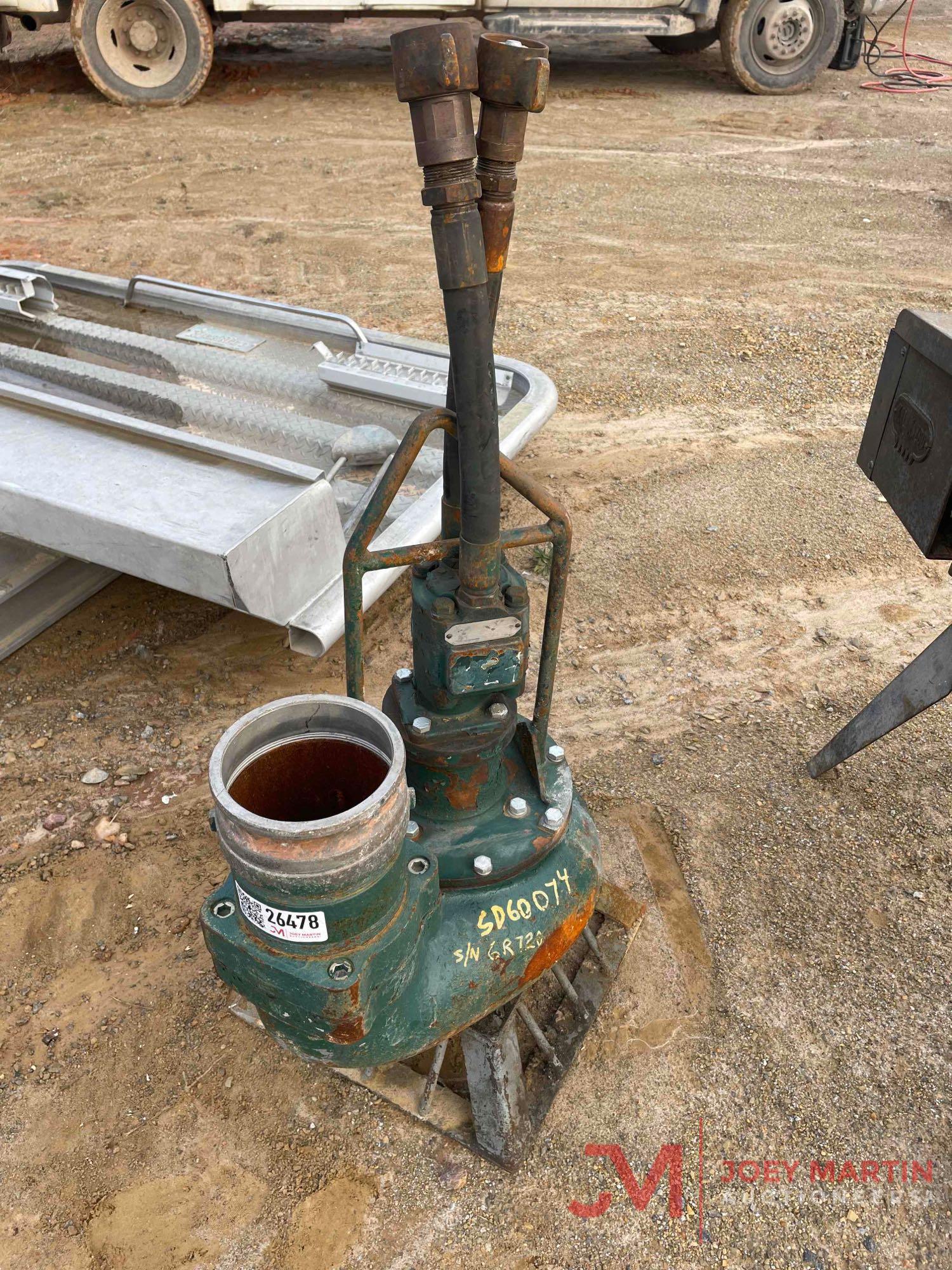 2013 HYDRA-TECH 6" HYDRAULIC SUMP PUMP | Proxibid