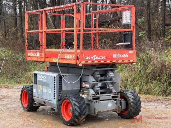 SKYJACK SJ6832 RT ROUGH TERRAIN SCISSOR LIFT | Heavy Construction ...