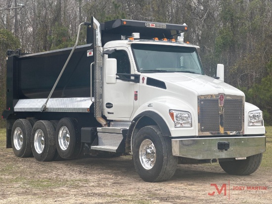 2024 KENWORTH T-880 TRI-AXLE DUMP TRUCK | Commercial Trucks Hauling ...