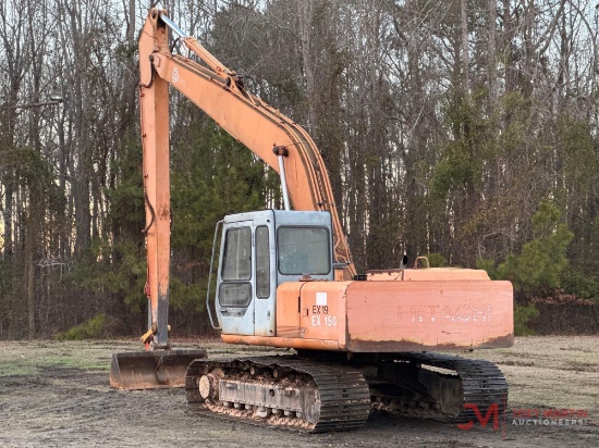1996 HITACHI EX150 HYDRAULIC EXCAVATOR | Heavy Construction Equipment ...