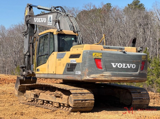 VOLVO EC220D HYDRAULIC EXCAVATOR | Heavy Construction Equipment ...