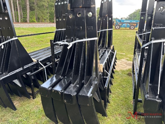 (1)NEW/UNUSED M5 EXTREME DUTY CRAWLER DOZER 12' HANG ON RAKE W/BOLTS ...