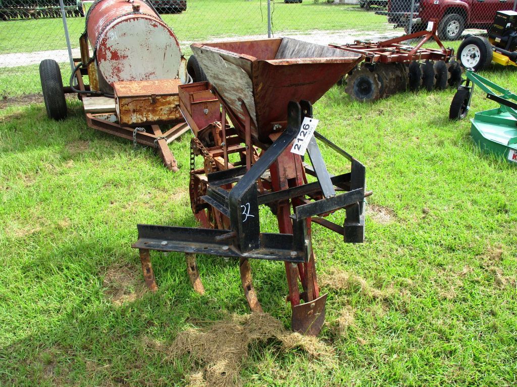 Covington 1 Row Planter Decades Old Equipment Saves The Garden