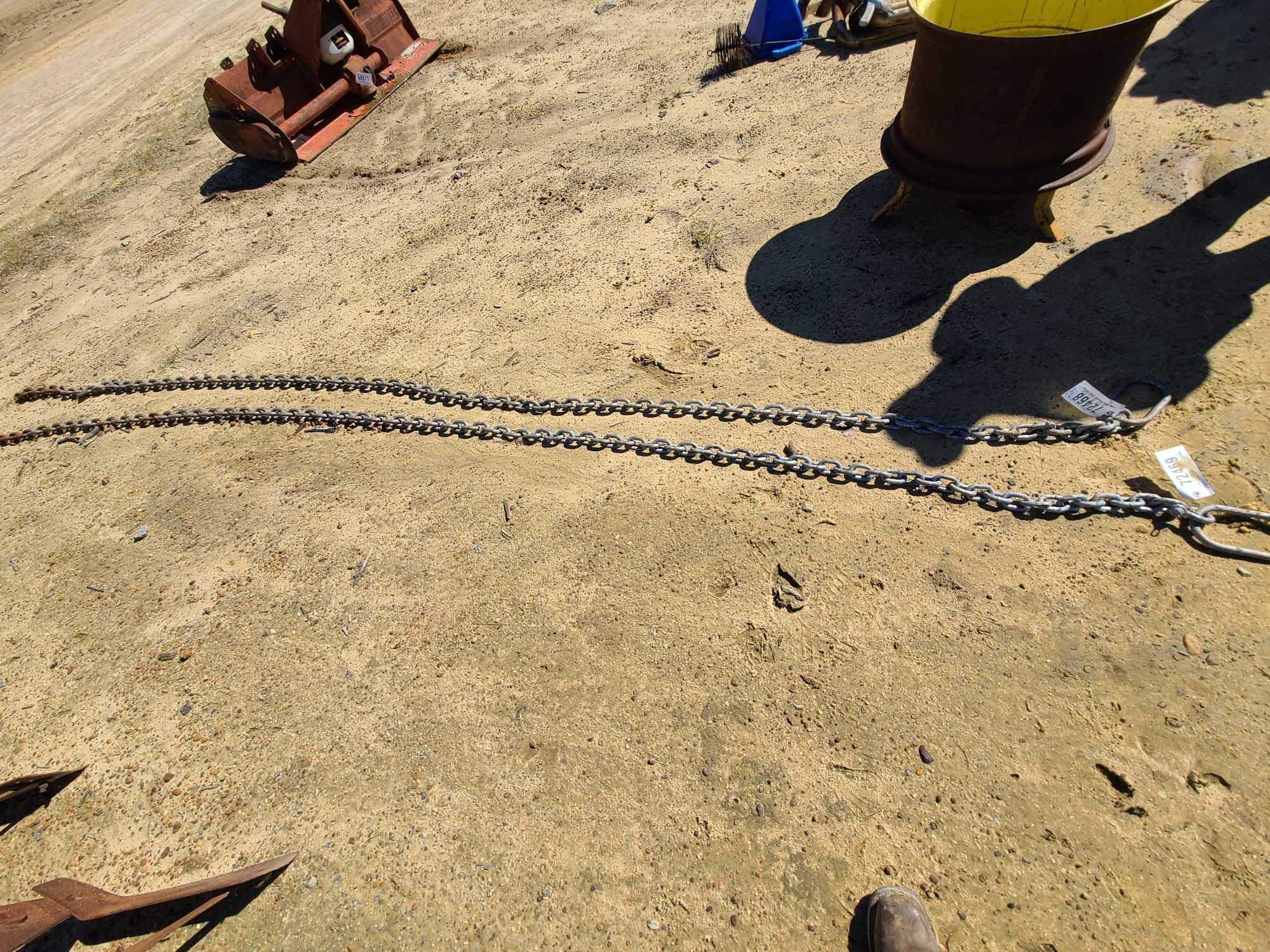 208 - 1/2" X 15' 9,000 LB LIFTING CHAIN | Proxibid