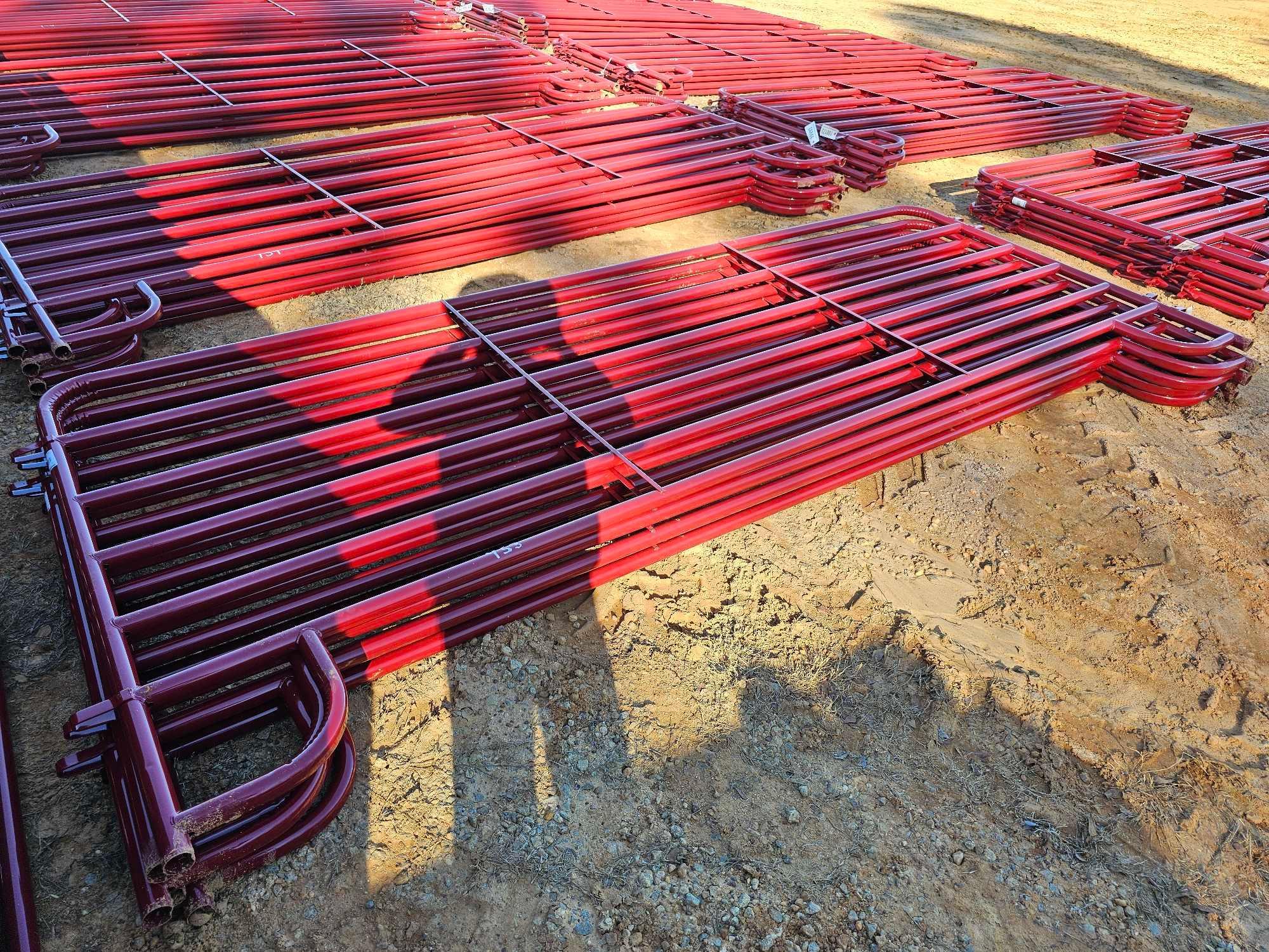 953 - 5-12' TARTER RED CORRAL PANELS | Proxibid