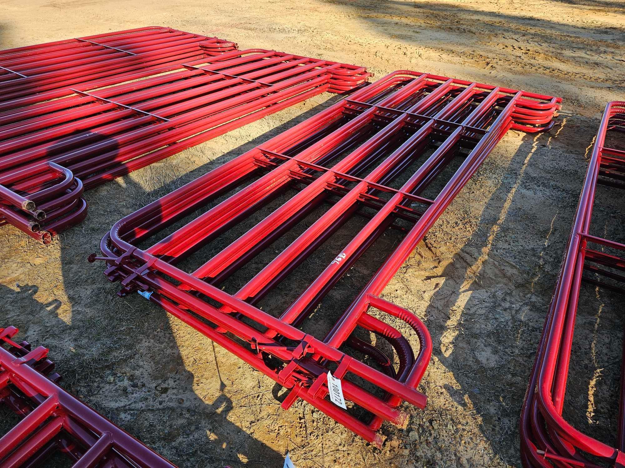 960 - 5-12' TARTER RED CORRAL PANELS | Proxibid