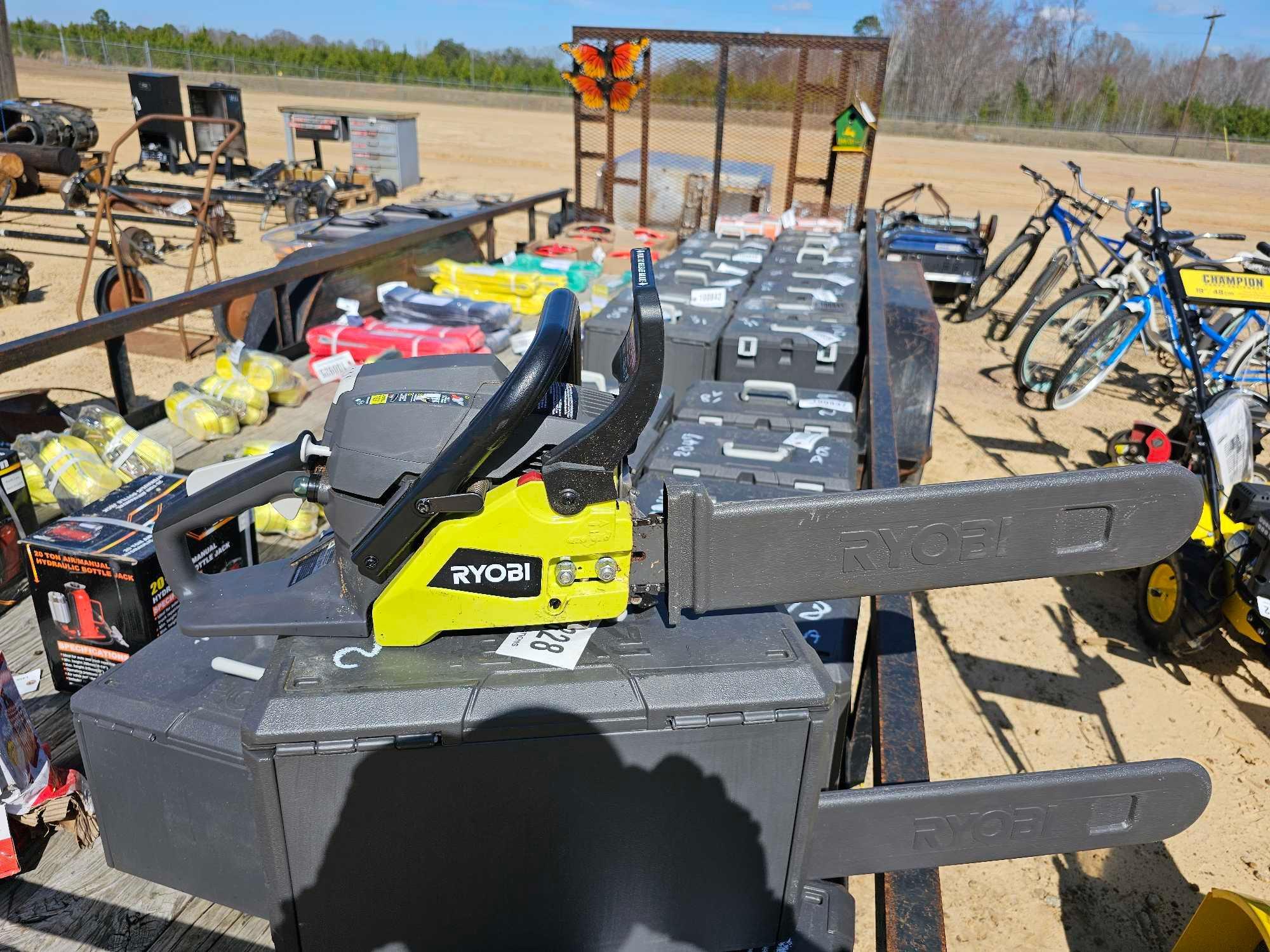 2043 - RYOBI RY3818 18" CHAIN SAW | Proxibid