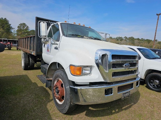 554 - 2005 FORD F650 DUMP TRUCK | Commercial Trucks Hauling & Transport ...