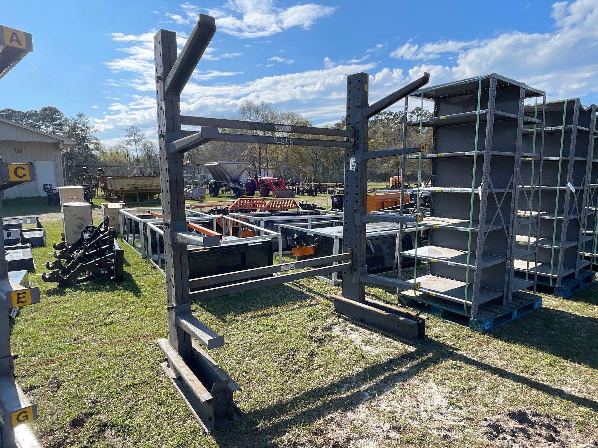 2514 - JARKE STEELTREE PIPE - LUMBER RACKS | Proxibid