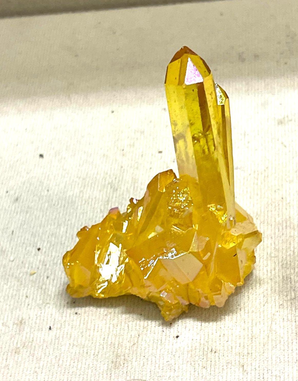 Yellow Quartz Crystal the "Golden Healer" Intense | Proxibid