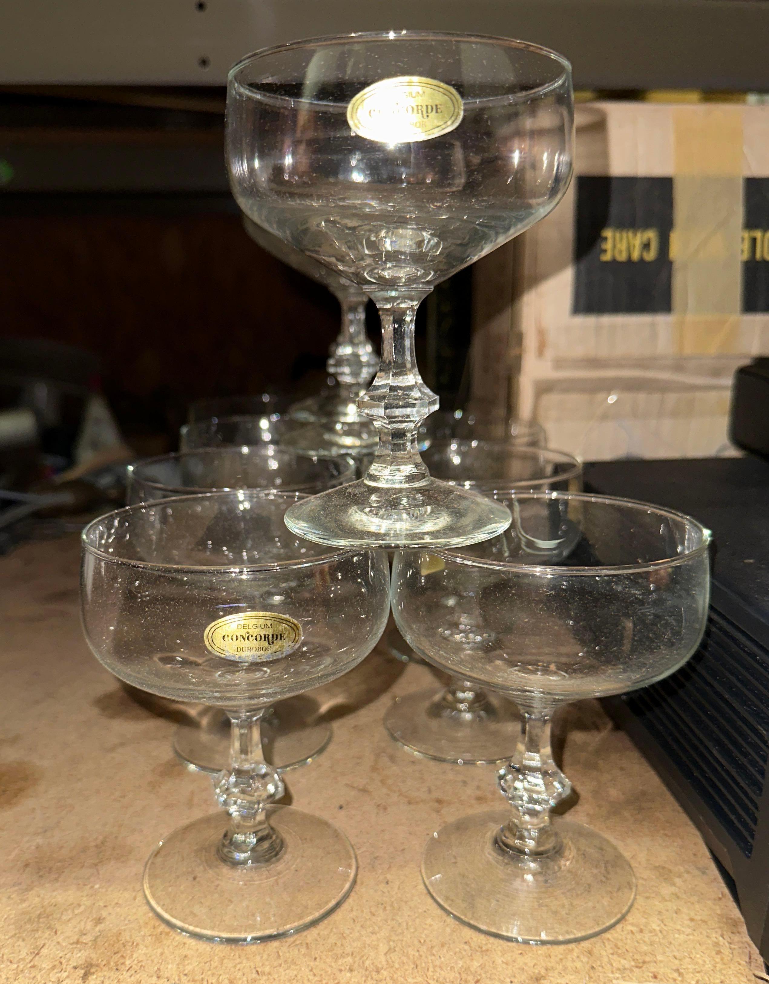 Set of 12 Vintage Belgium Concorde Durobor | Proxibid