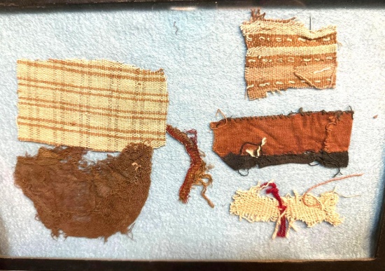 Rare Pre-Columbian Fabric Samples- These are Exceptional examples ...