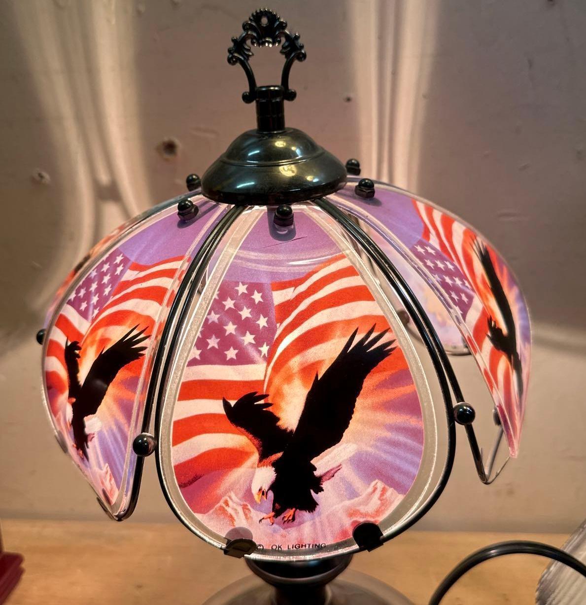American Flag Lamp Shade