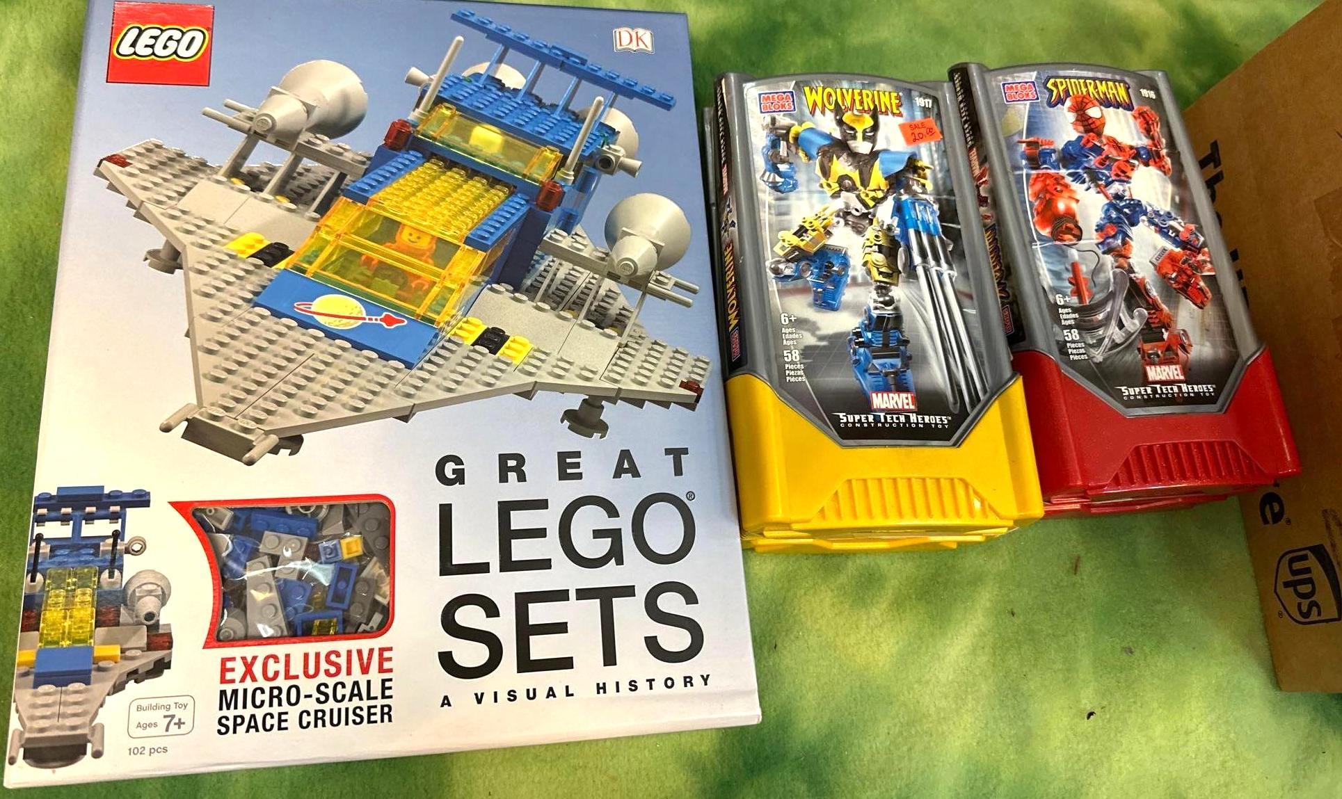 Great Lego Sets a Visual History (Legos &Book) & | Proxibid