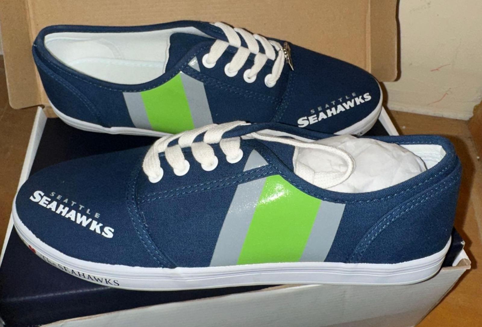 NIB Limited Edition Custom Seahawks Shoes from | Proxibid