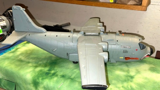 HUGE 34" True Heroes Sentinel 1 AB-115 Shark Cargo Airplane Toys-R-US ...