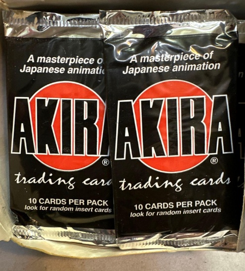 1994 Akira Trading Cards- Full Box- 36 Packs | Art, Antiques ...