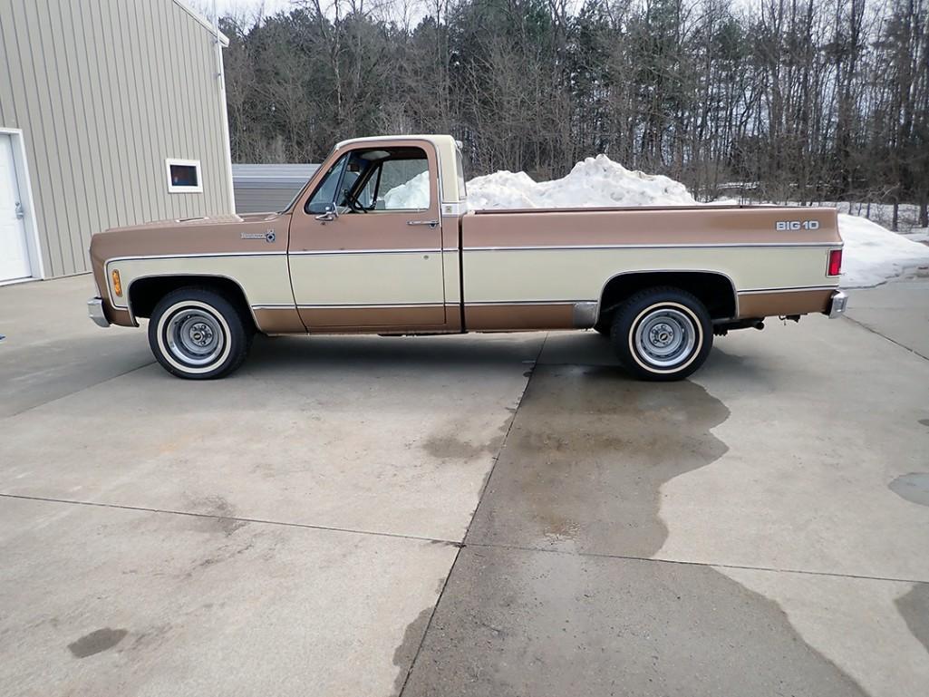 1977 Chevy Bonanza 1977 Chevrolet Fleetside Truck With RESERVE REMOVED