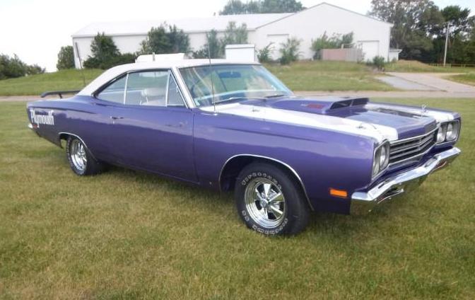 1969 Roadrunner Purple