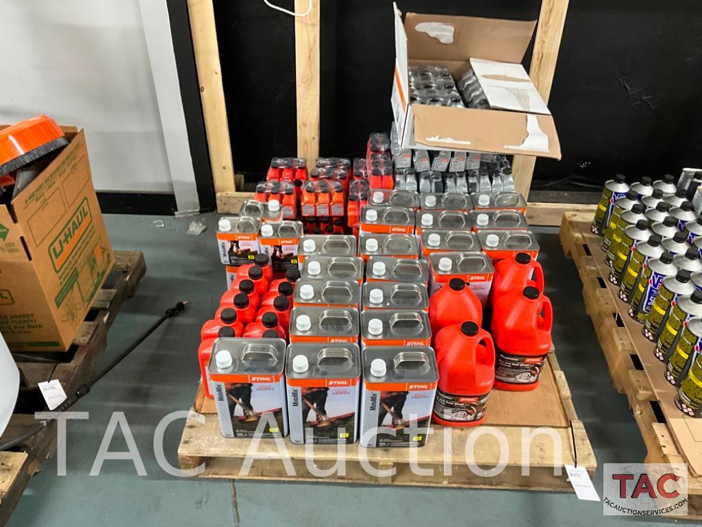 New Pre-Mix Gas - Bar Oil - 2 Cycle Oil | Proxibid