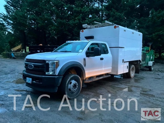 2019 Ford F-550 4x4 Extended Cab Chipper Truck | Commercial Trucks Forestry Trucks Chipper ...